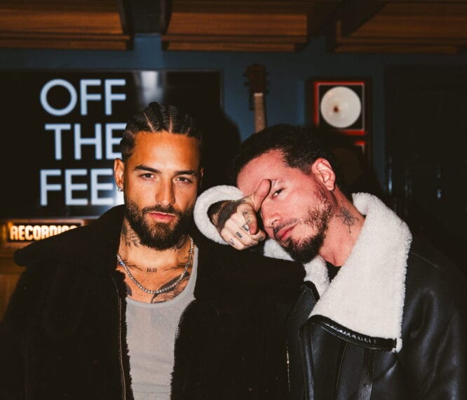 Maluma e J Balvin apresentam seu single e vídeo "Gafas Negras"