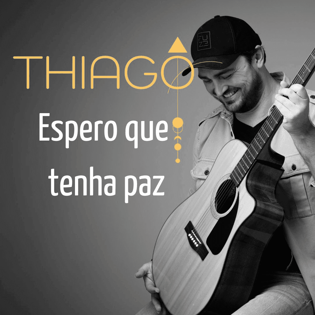 "Espero Que Tenha Paz": A Nova Balada Acústica de Thiagô